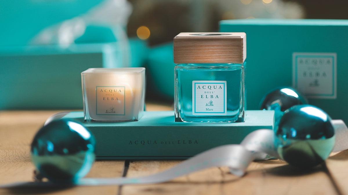 Fragrance Diffuser & Candle Gift Box – Acqua dell'Elba US